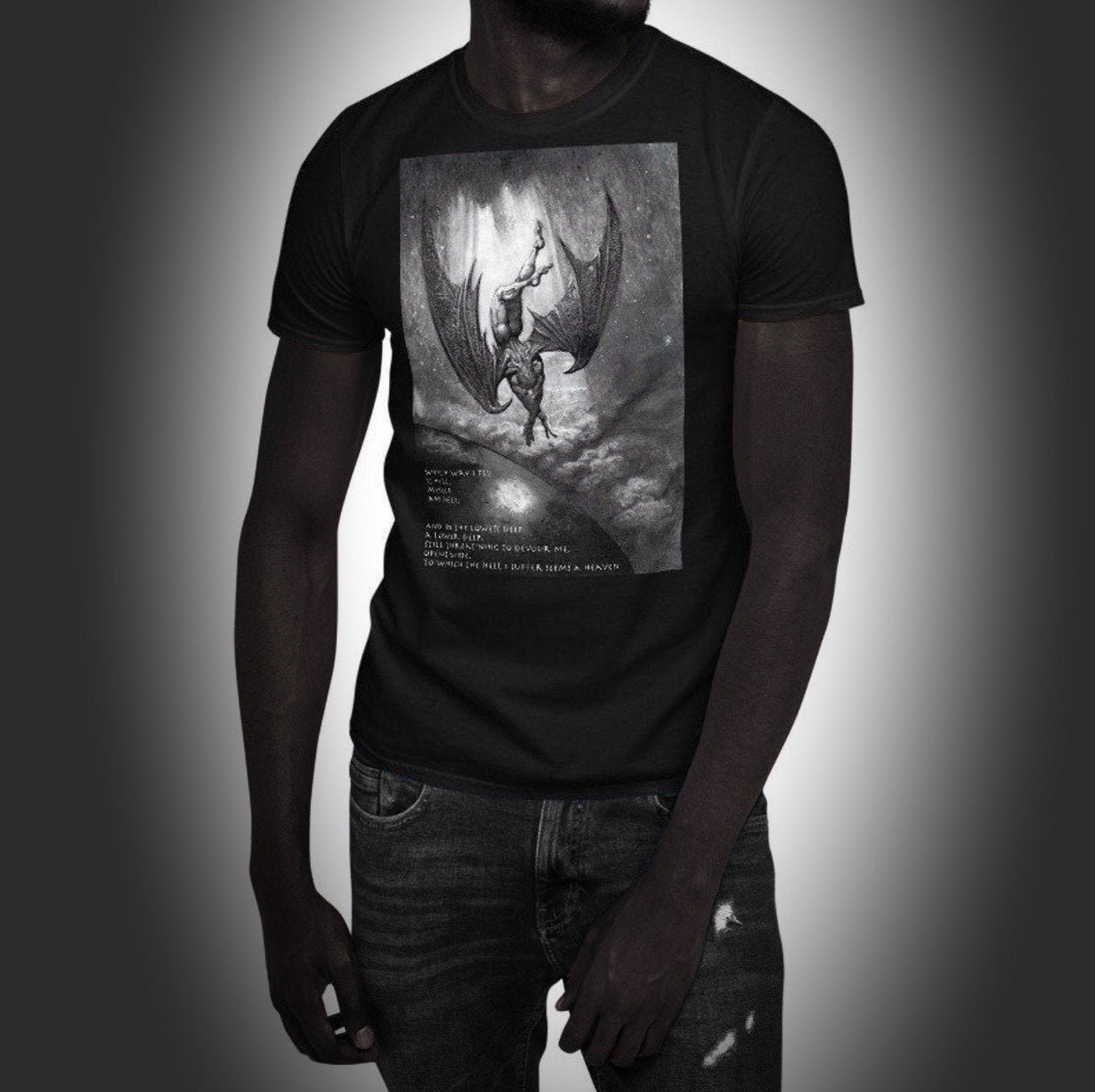 Fallen Angel T-Shirt - Dizaster In A Halo