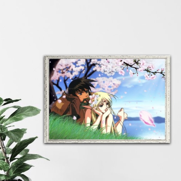 Record Of Lodoss War Poster - Dizaster In A Halo