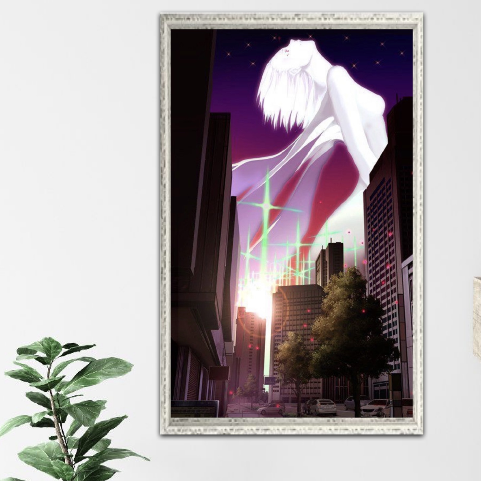 Evangelion Rei Lilith Poster - Dizaster In A Halo