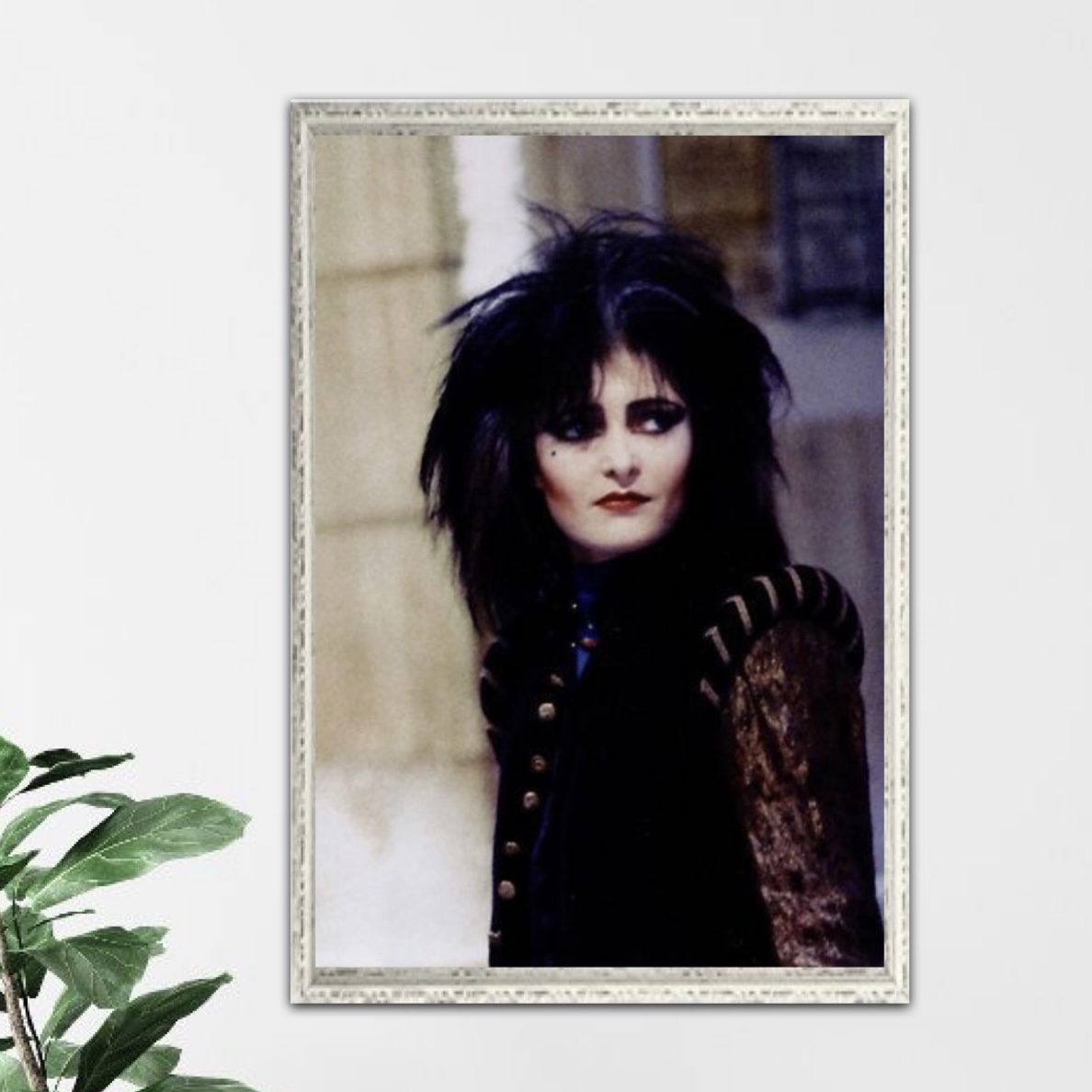 Siouxsie Sioux Xmas Outfit Poster - Dizaster In A Halo