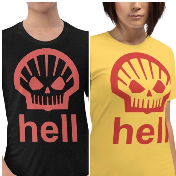 SHELL HELL T-Shirt - Dizaster In A Halo
